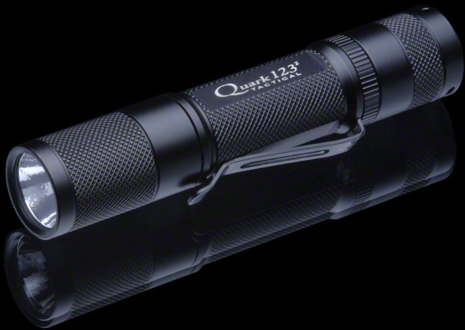 4Sevens Quark "X" 123² Tactical, XM-L Edition LED Flashlight, 360 Max ...