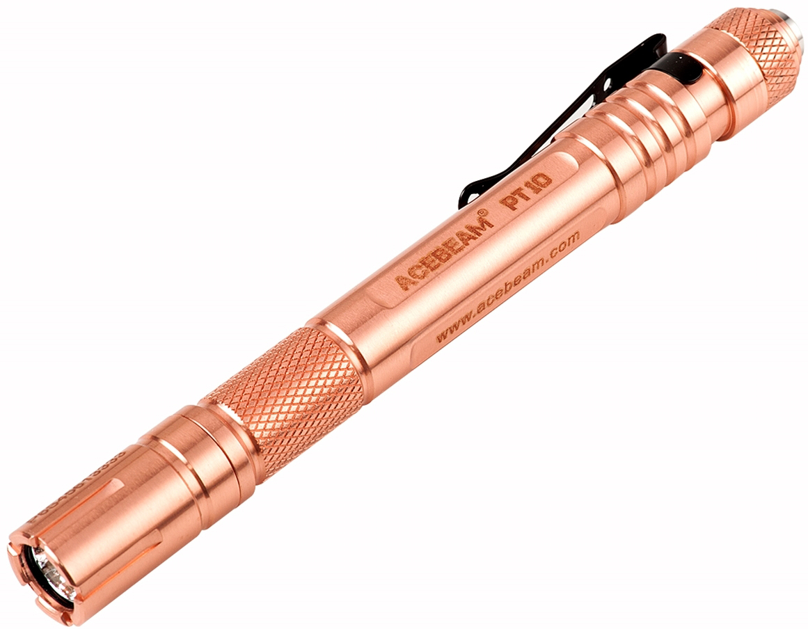 Reviews and Ratings for AceBeam PT10 Penlight, Copper, 360 Max Lumens ...