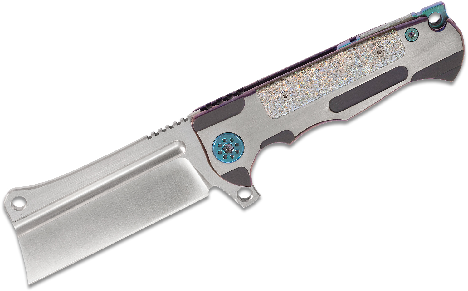 Andre De Villiers Knives Cleaver Flipper Knife 3.25" S35VN Satin ...