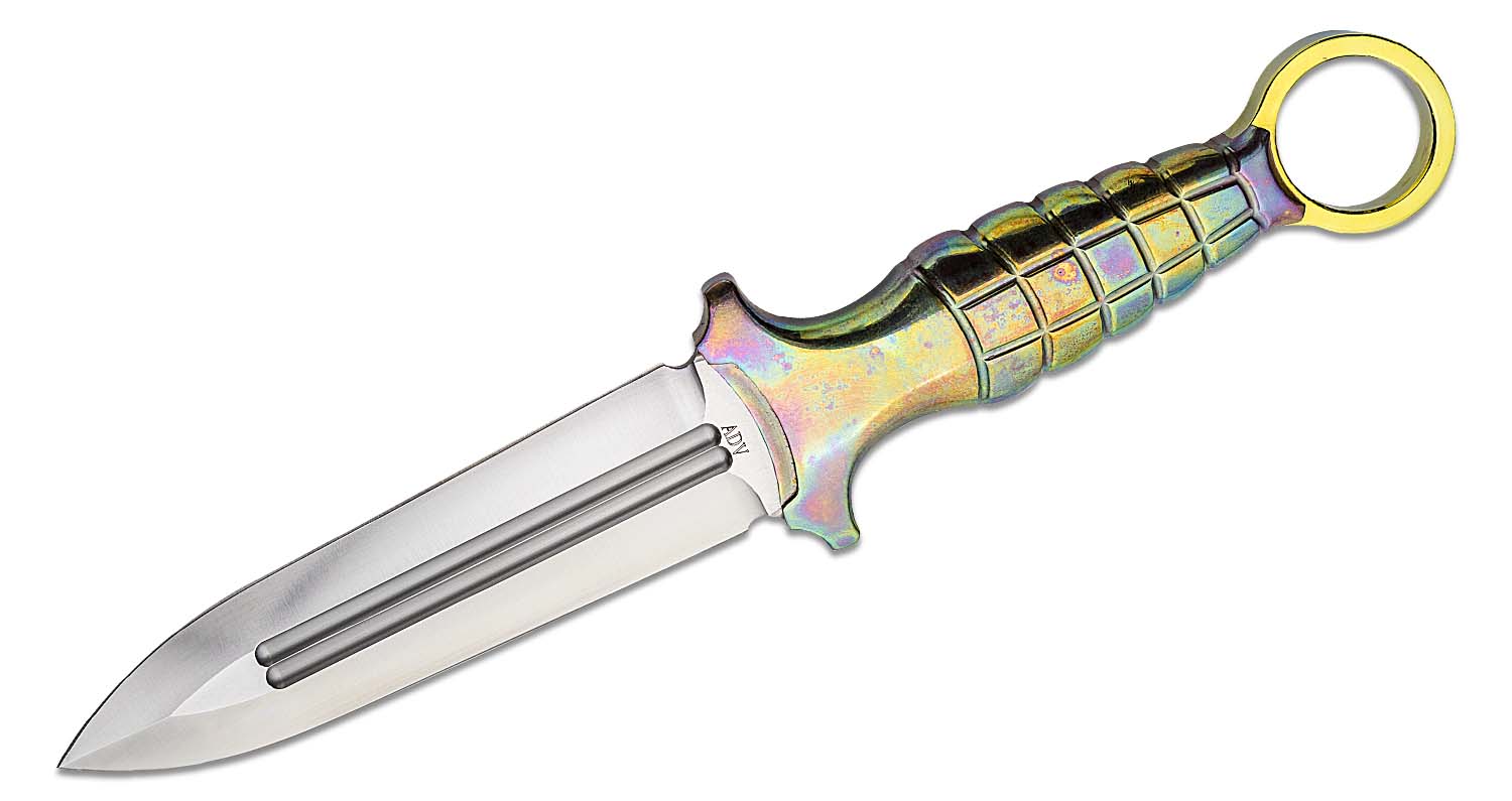 Andre De Villiers Knives Brutus Ring Dagger Fixed Blade Knife 5.5 ...