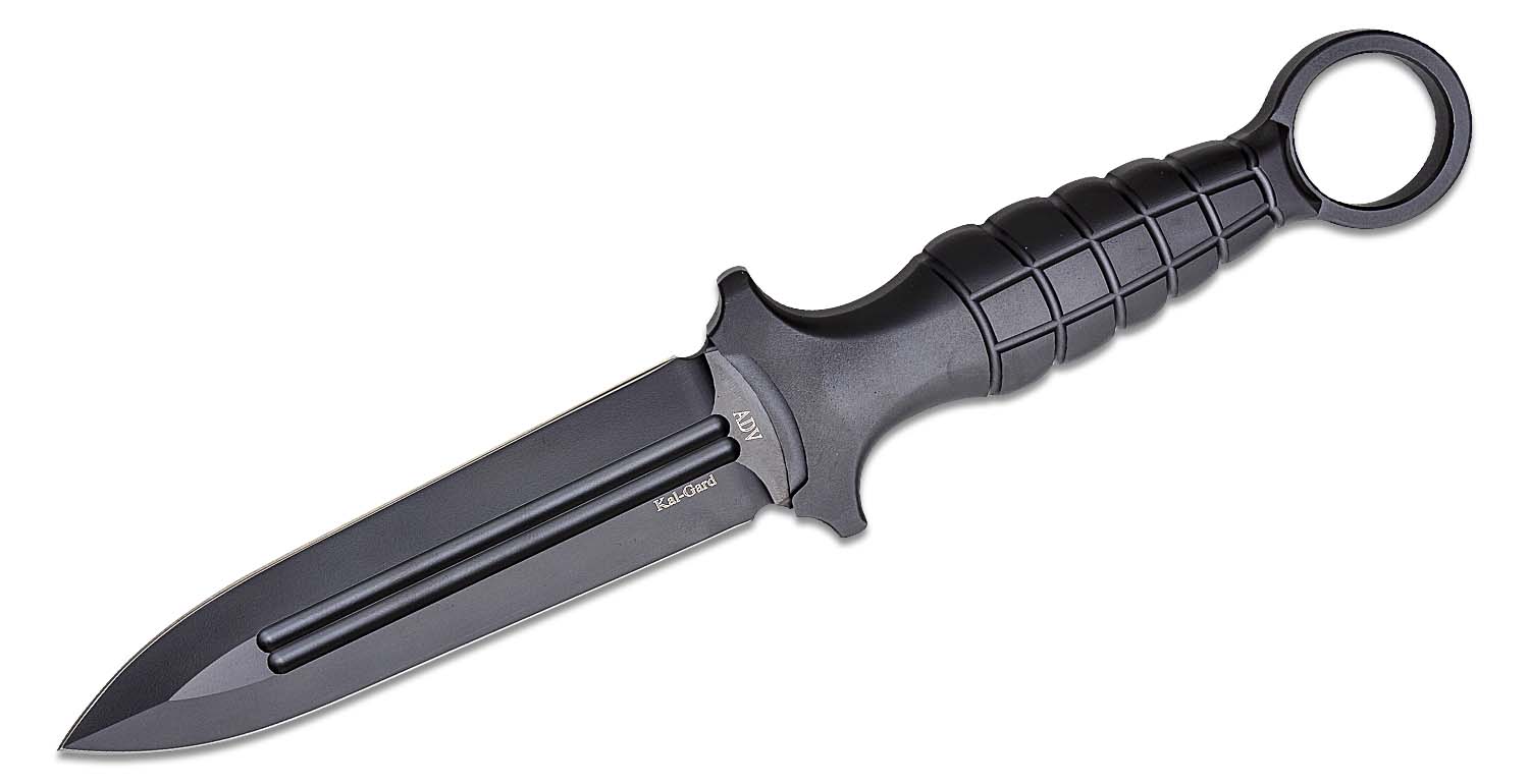 Andre De Villiers Knives Brutus Ring Dagger Kal-Gard Fixed Blade Knife ...