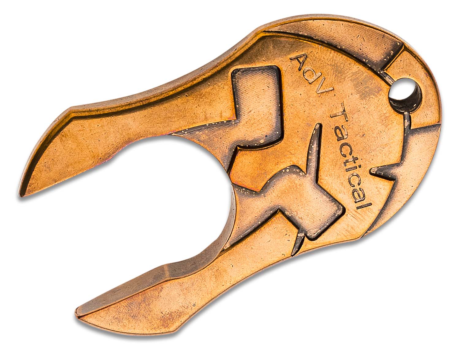 Andre De Villiers Knives Copper Spartan Knuck - KnifeCenter - Discontinued