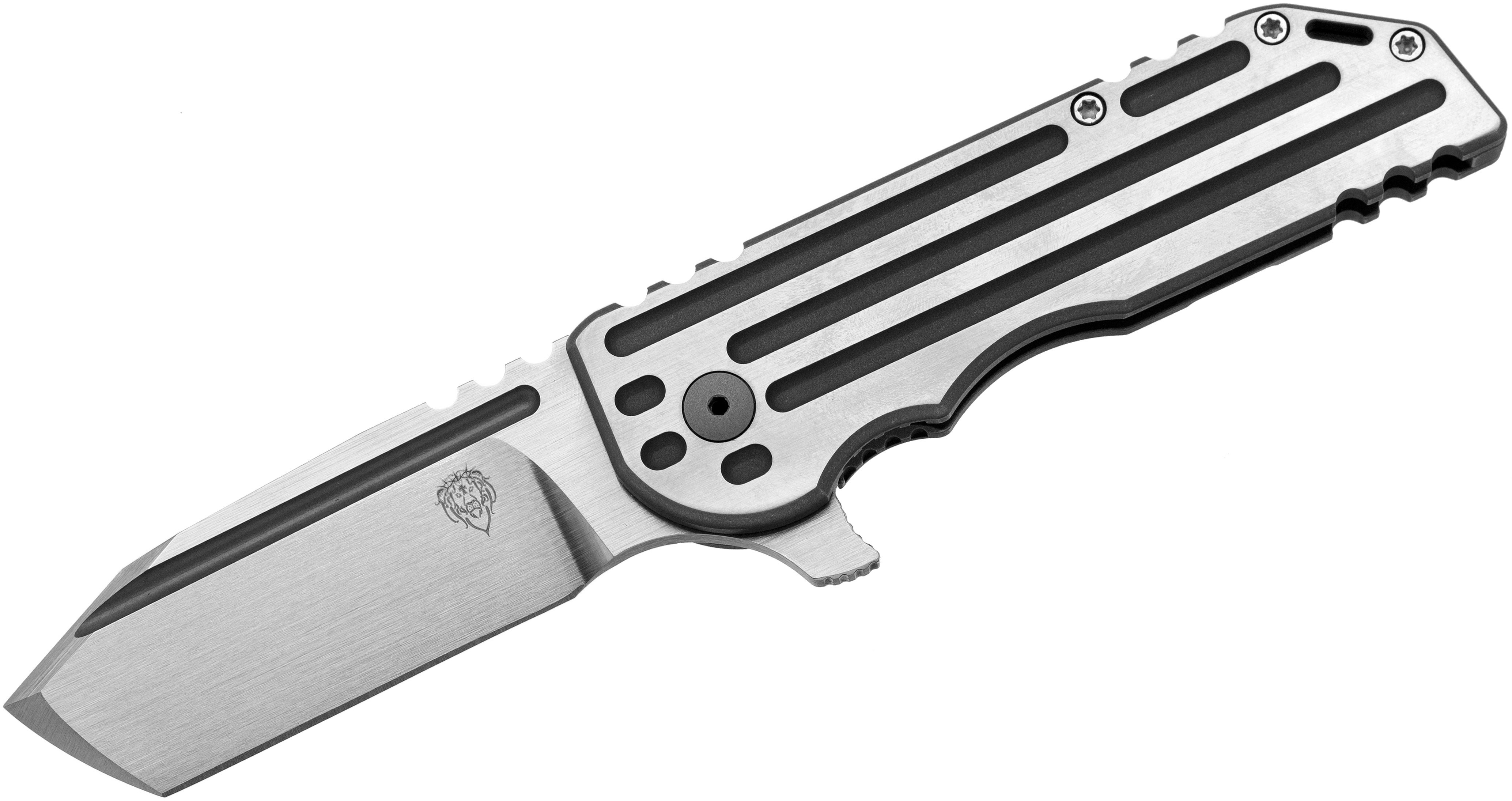 Alphahunter Tactical Design Custom WhiteKnight WarHorse Flipper 3.5 ...