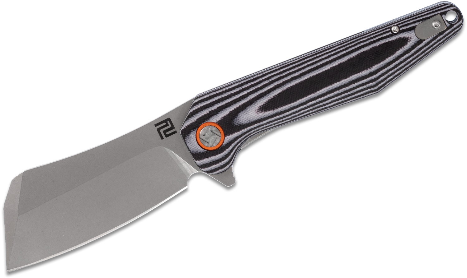 ArtisanCutlery Osprey 1803P-BGC Flipper Knife 3.74" D2 Stonewashed ...