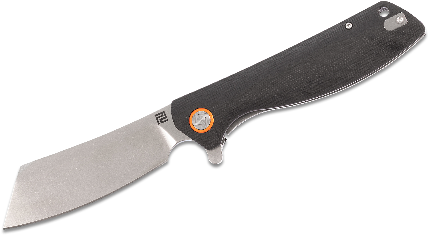 ArtisanCutlery Tomahawk 1815P-BKC Flipper Knife 3.94" Stonewashed D2 ...