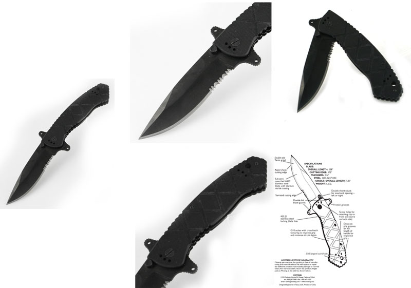 Reviews and Ratings for Art of War Tactical Drop Point Folder, G10 ...