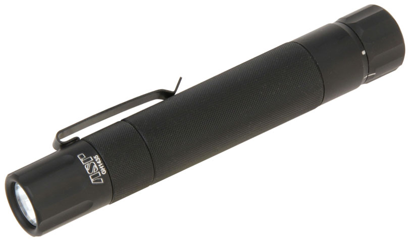 ASP Tungsten 2 LED CR123A Flashlight, 5-1/4" Overall, 125 Max Lumens ...