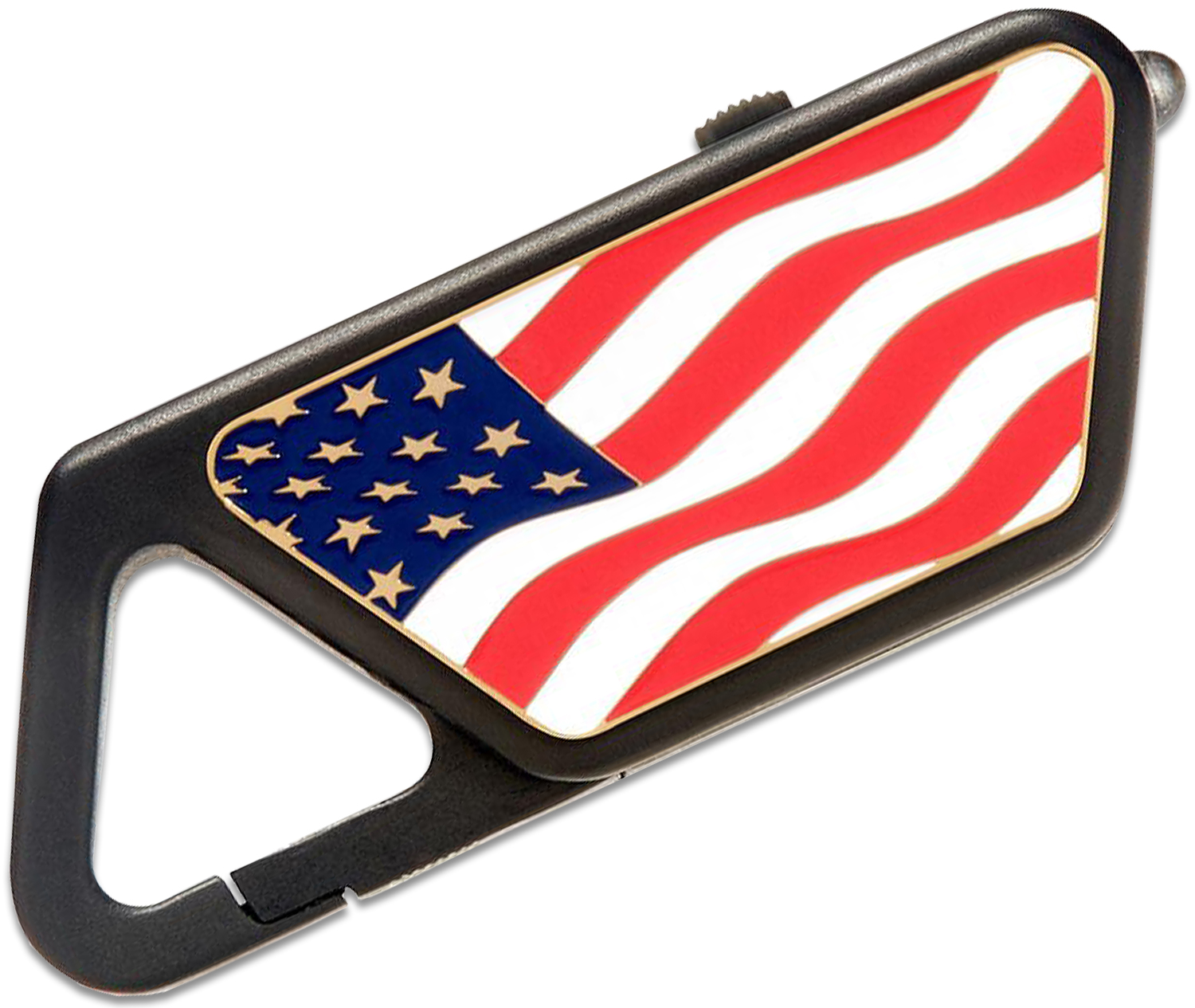 ASP Sapphire Poly USB LED Rechargeable Flashlight, American Flag ...