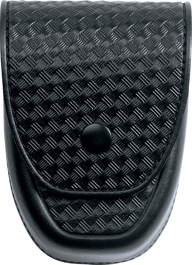 ASP Handcuff Duty Case, Basketweave Leather - KnifeCenter - 56132