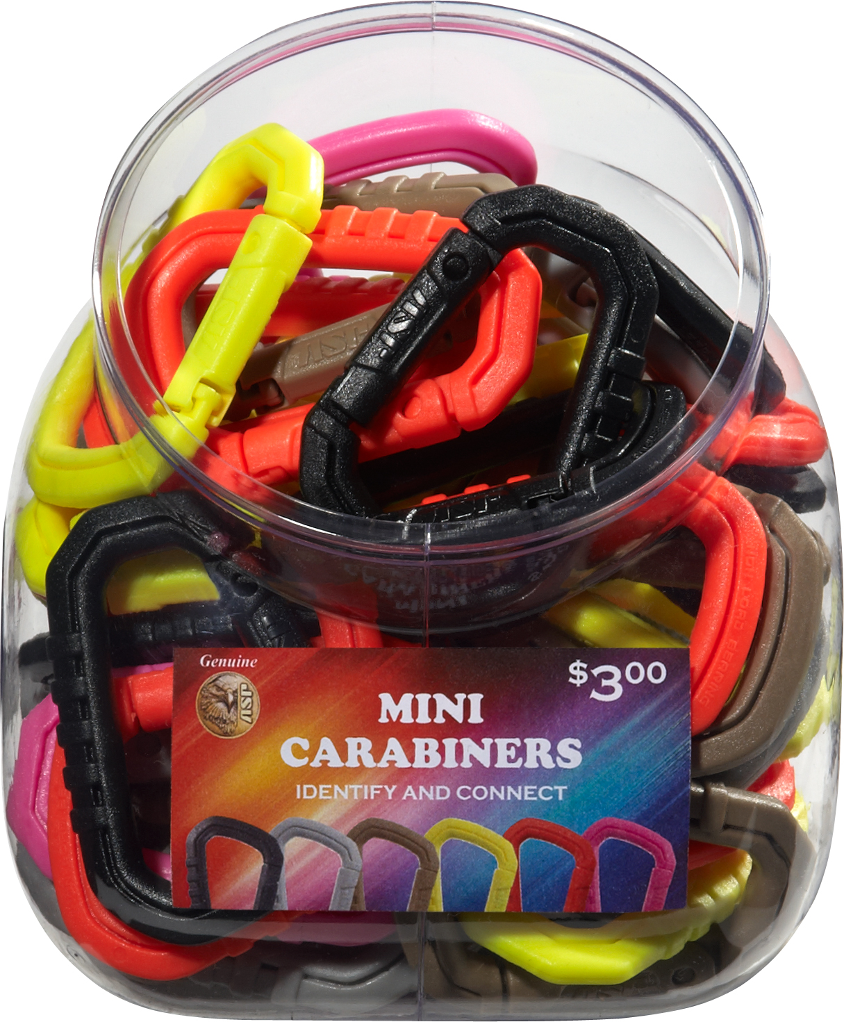 Reviews and Ratings for ASP Mini Polymer Carabiner Bin, 50-Pack ...