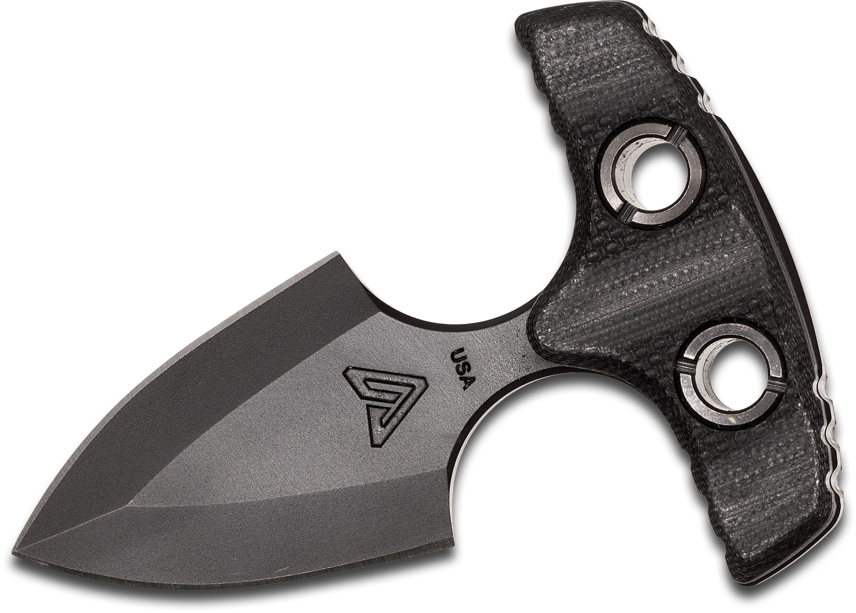 Atlas Dynamic Defense NOC Non-Official Cover Push Dagger 1.875" Black ...