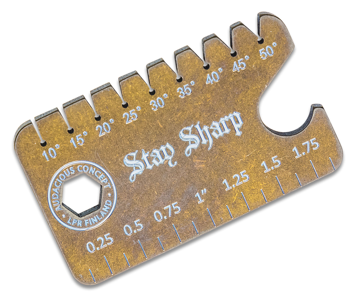 Audacious Concept Dog Tag 3.0 Anglefinder Multi-tool, Bronze ...