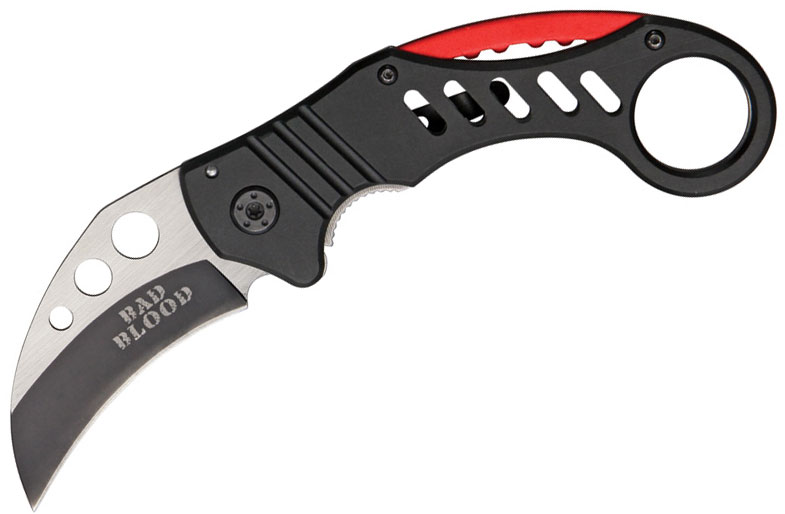 Reviews and Ratings for Bad Blood Knives Tactical Folding Karambit 2-1/ ...