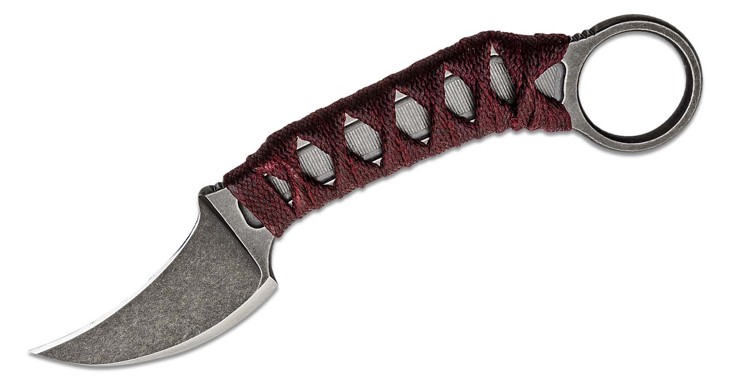 Bastinelli Creations Doug Marcaida Anomaly Fixed Blade Neck Knife 2.25 ...