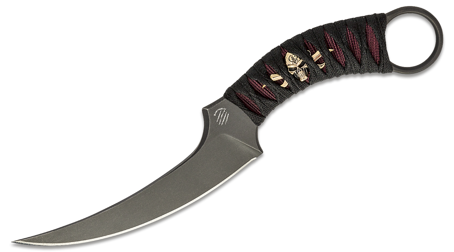 Bastien Coves Bastinelli Creations Customized Mako Fixed Blade Knife 4. ...