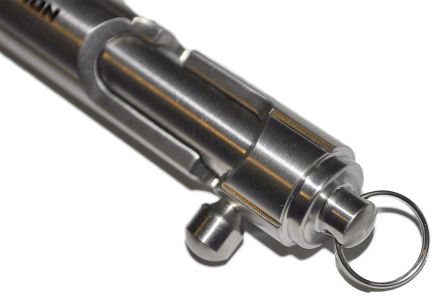 Bastion Bolt Action EDC Cannon Pen, Stainless Steel - KnifeCenter - PEN ...