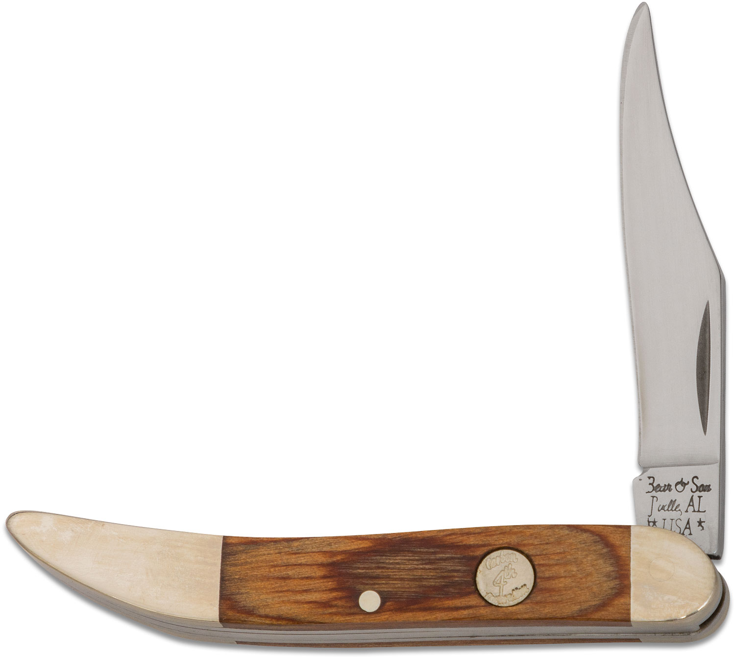 Bear & Son C2193 1/2 Heritage Walnut Little Toothpick 3" Closed ...