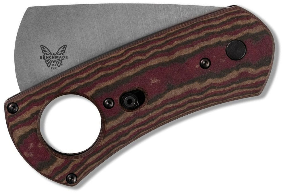 Benchmade Auto-AXIS Cigar Cutter, Satin CPM-S30V Stainless Steel ...