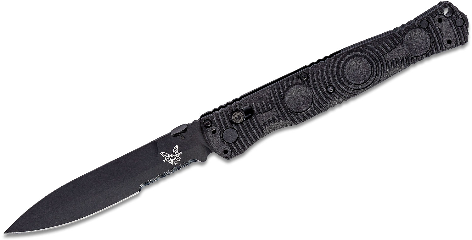Benchmade Greg Thompson SOCP Folding Knife 4.47" D2 Black Cerakote ...