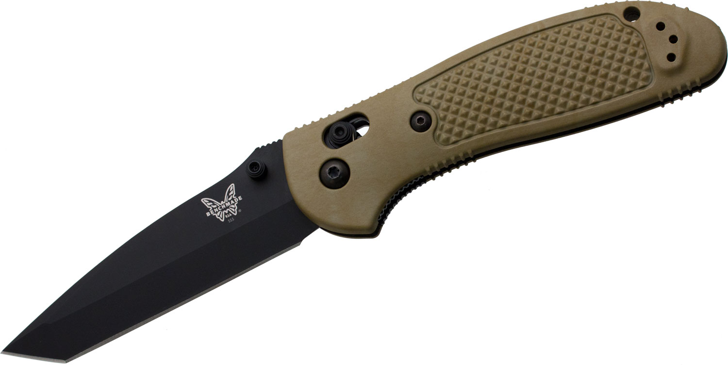 Reviews and Ratings for Benchmade 553BKSN Tanto Griptilian 3.45" Black ...