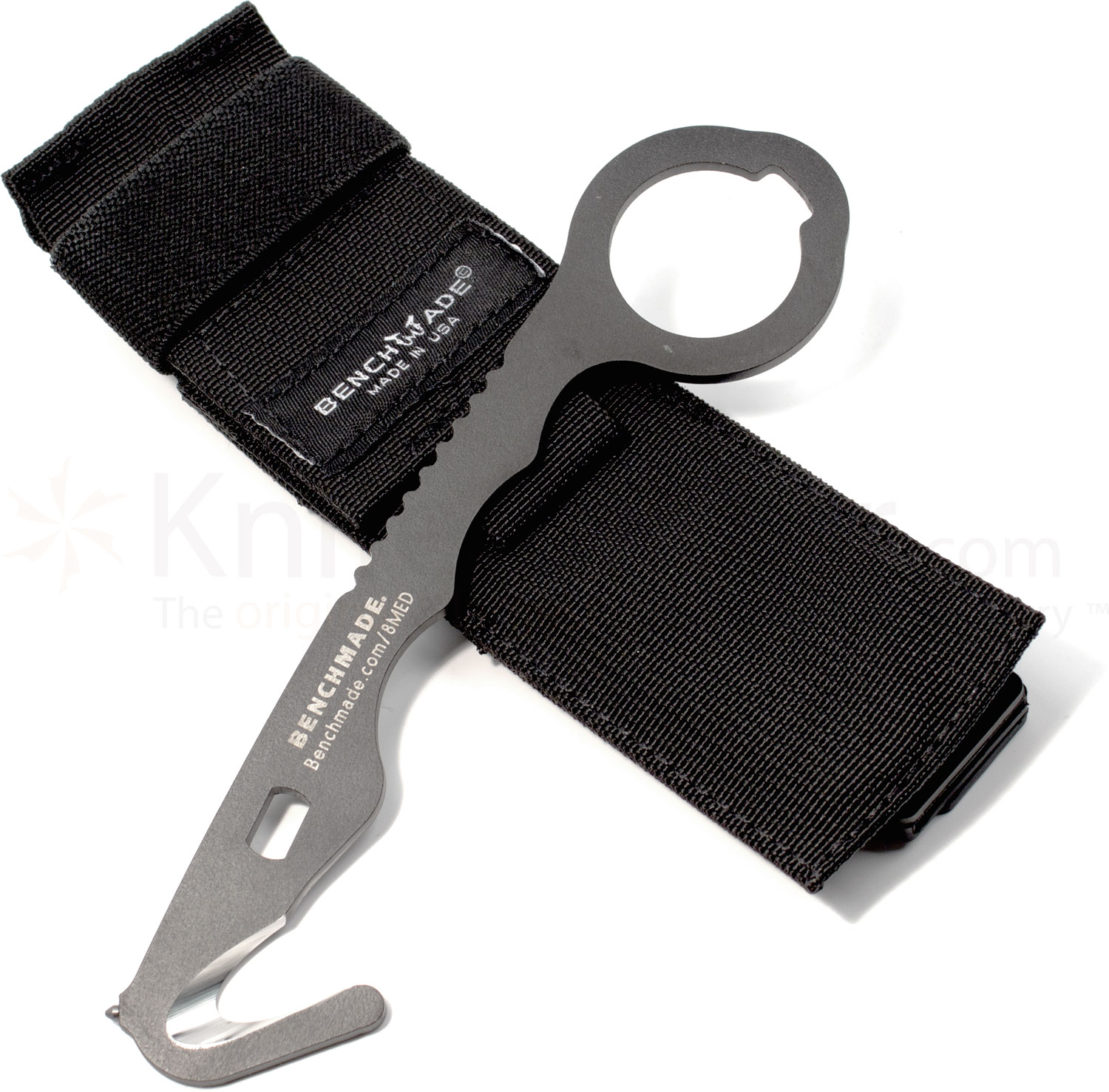 Benchmade 8 Rescue Hook Strap Cutter, Carbide Glass Breaker, O2 Wrench ...