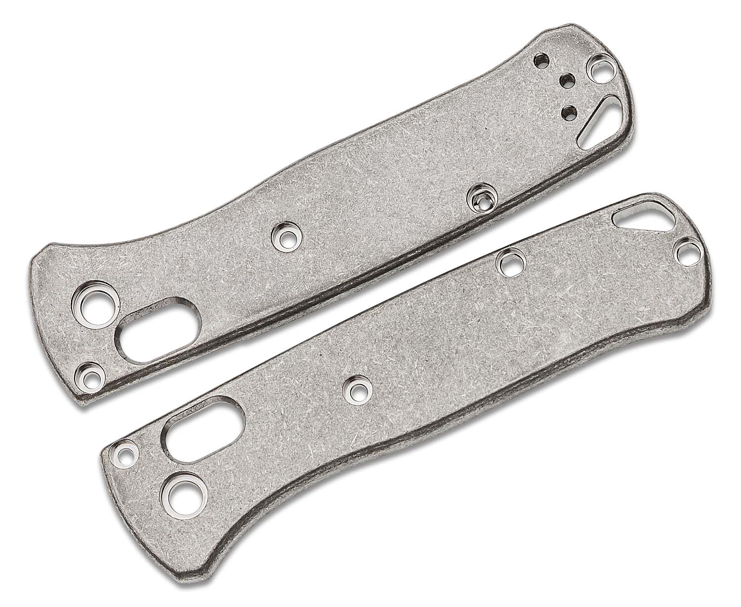 Berkshire Forge Titanium Benchmade 533 Mini Bugout Scales, Stonewashed ...