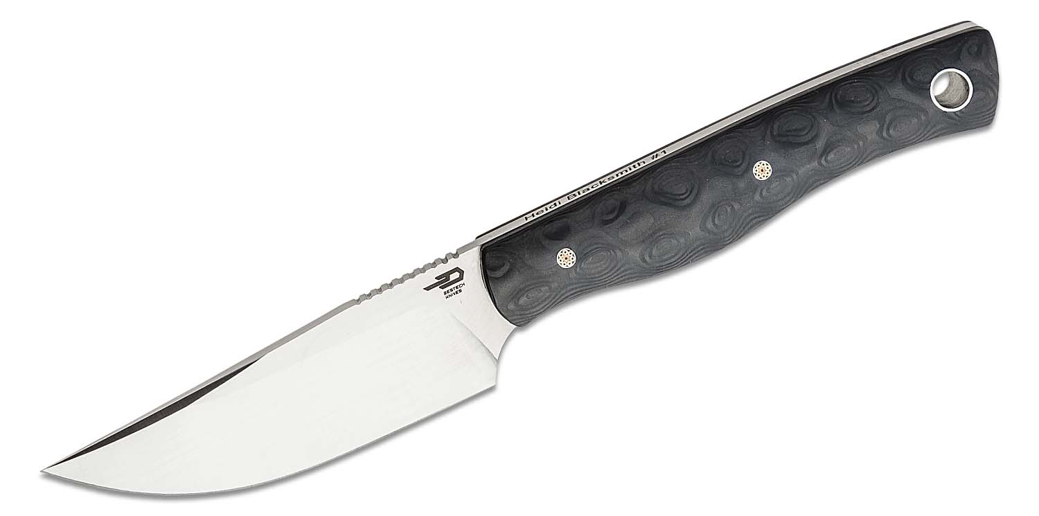Bestech Knives Heidi Blacksmith #1 Fixed Blade Knife 3.15" D2 Satin ...
