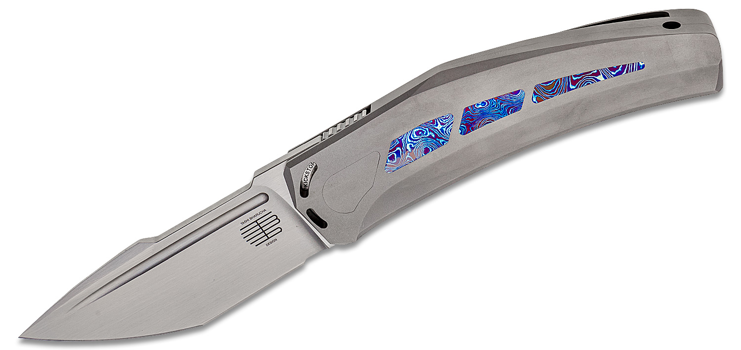 Tashi Bharucha Design Krypton #1 KickStop Flipper Knife 3.625" CPM-154 ...