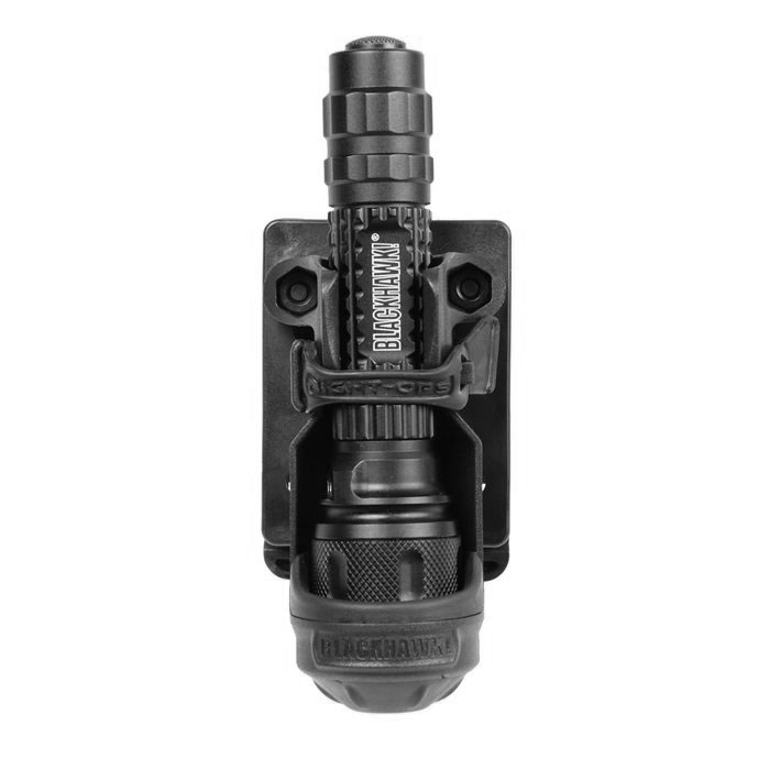 BLACKHAWK! Night-Ops Flashlight Holder with Mod-U-Lok Platform, Black ...