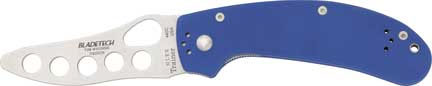 Blade Tech MLEK Trainer 4-3/4" Unsharpened S30V Blade Blue G10 Handles ...