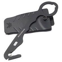 Benchmade 8 Rescue Hook Strap Cutter, O2 Wrench, Hard Black Sheath ...
