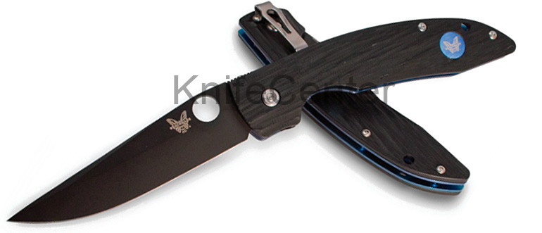 Benchmade 800BK-1001 AFCK Limited Edition 3.94" M390 Black Plain Blade ...