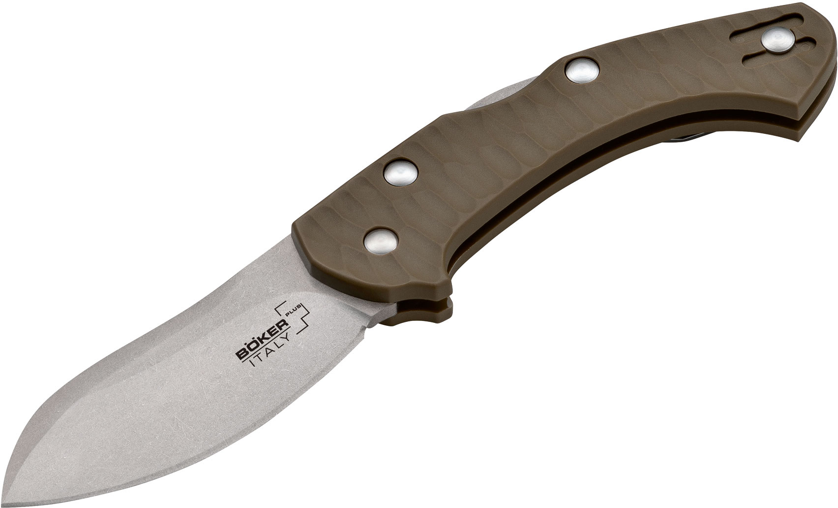 Boker Plus Jens Anso Zero Folding Knife 2.64" N690 Stonewash Blade ...