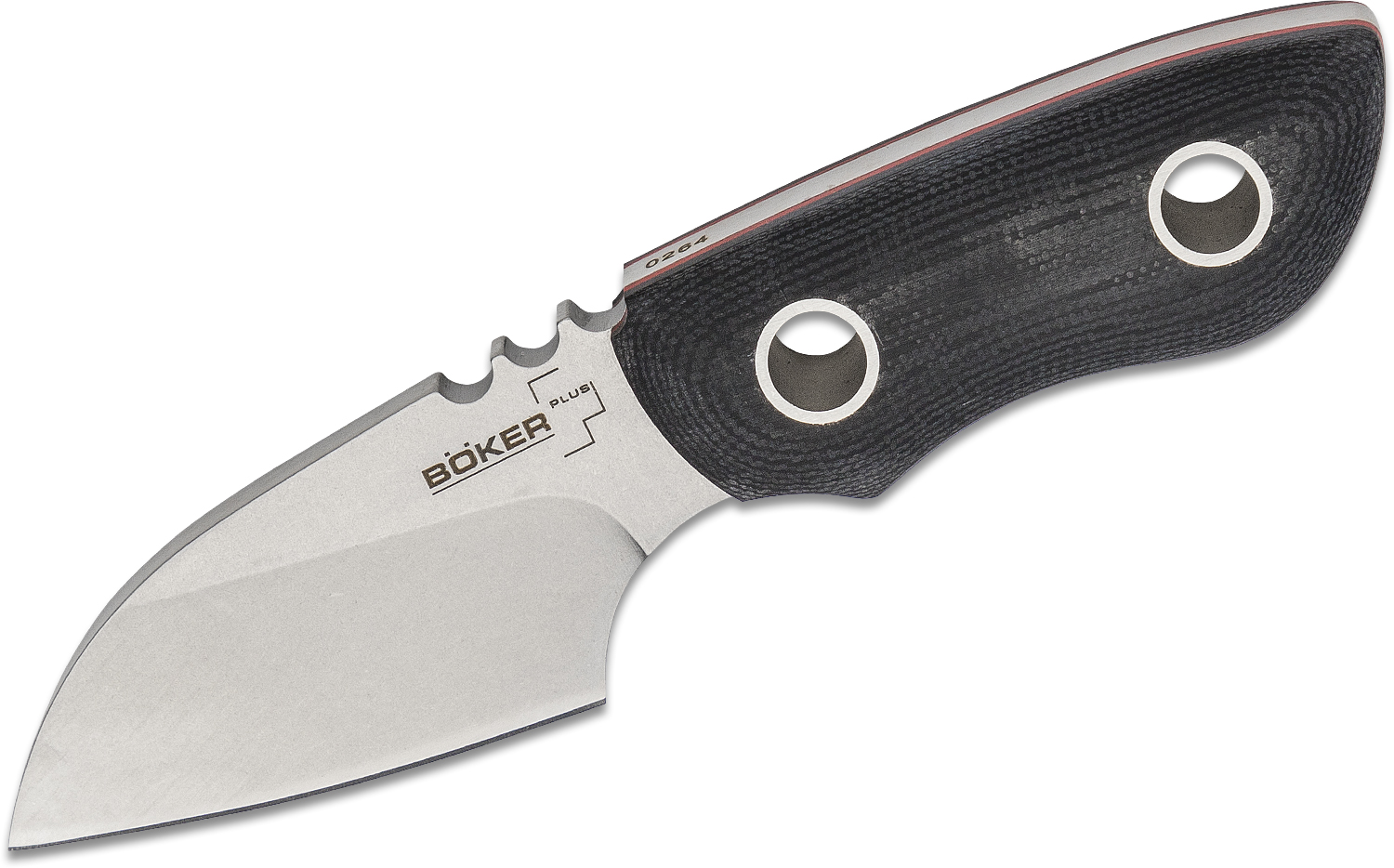 Boker Plus PryMini Pro Fixed Blade Knife 2.36" D2 Stonewashed ...
