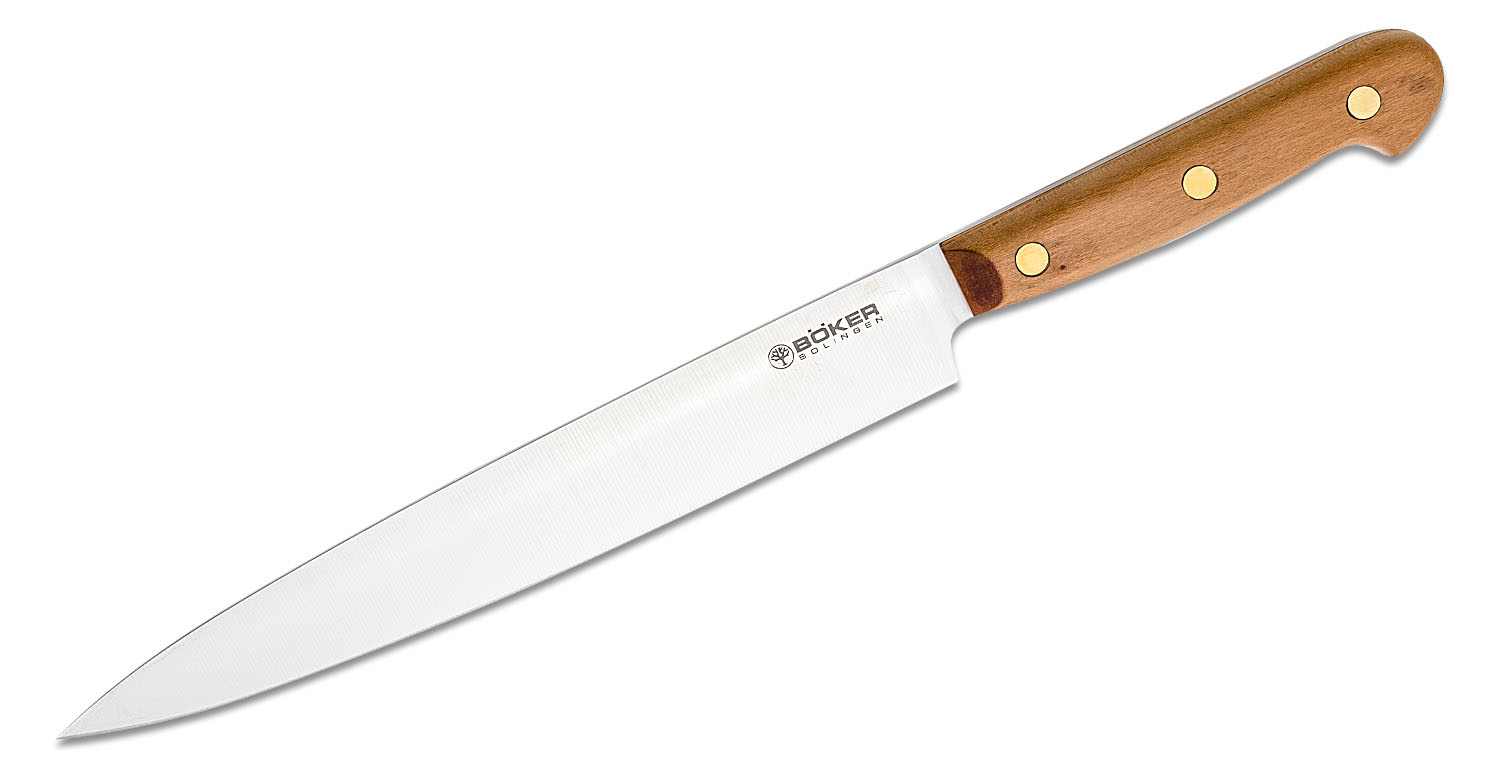 Boker Cottage-Craft Carving Knife 8.66" C75 Carbon Steel Satin Blade ...