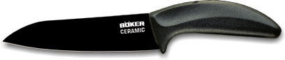 Boker Ceramic Chef's Knife 6 1/8" Black Blade - KnifeCenter - BOC3S ...