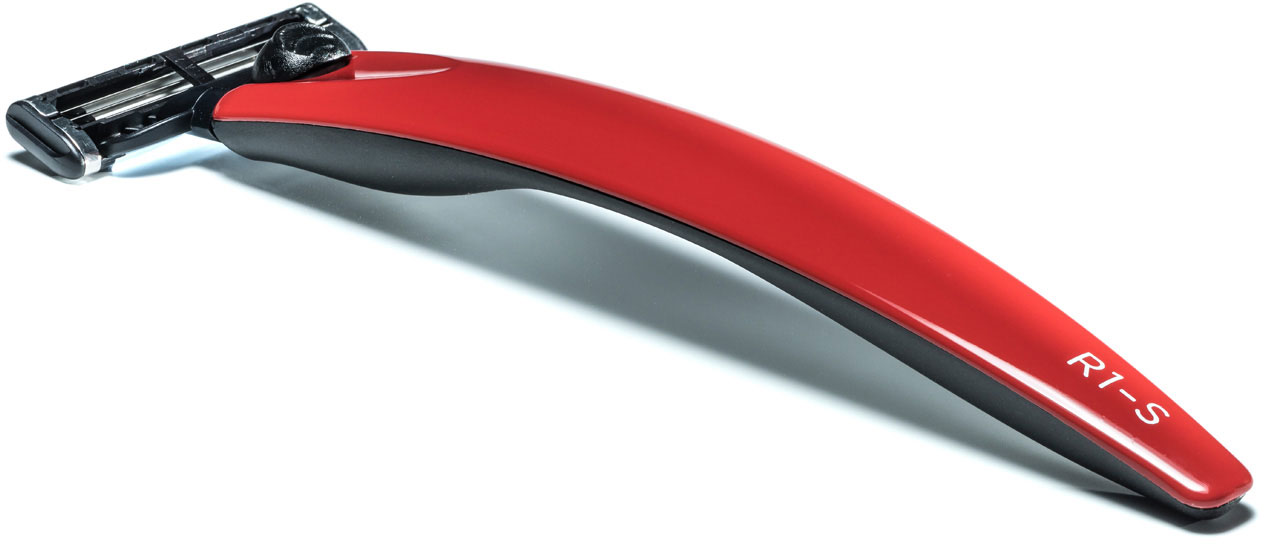 Bolin Webb R1-S Monza Safety Razor Red,Takes Mach3 Blades - KnifeCenter ...