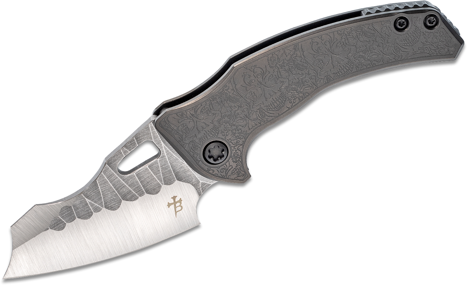 Borka Blades/Mike Bond Custom Collaboration Folding Knife 3.75" CPM-154 ...