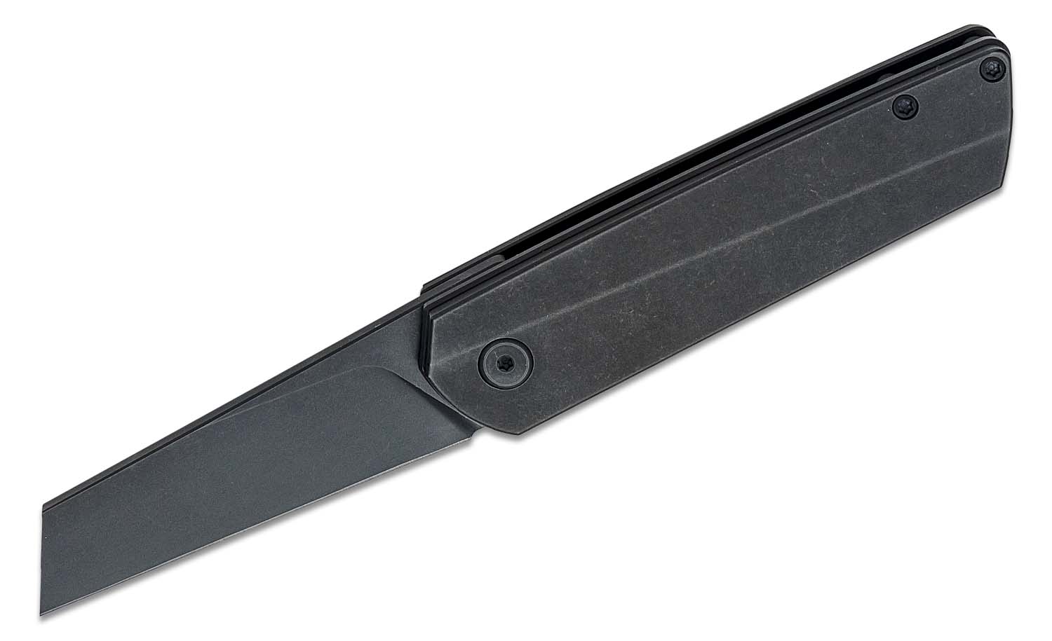 Brian Brown Knives Finch Front Flipper Knife 2.875" M390 Black PVD ...