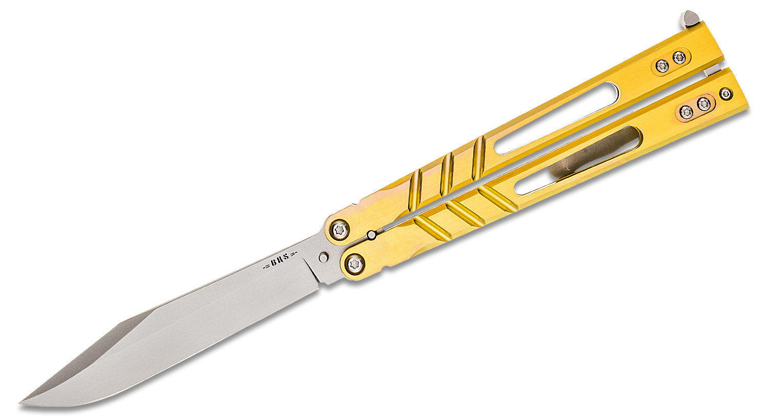 BRS Bladerunners Systems Premium Alpha Beast Balisong Butterfly 4.5 ...