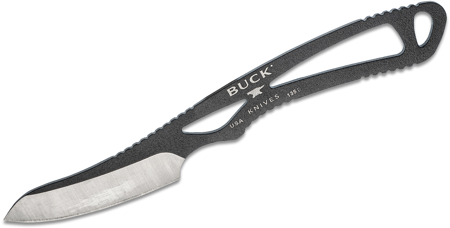 Buck Paklite Series (Black) Caper Caping Knife 2-1/2" Blade ...
