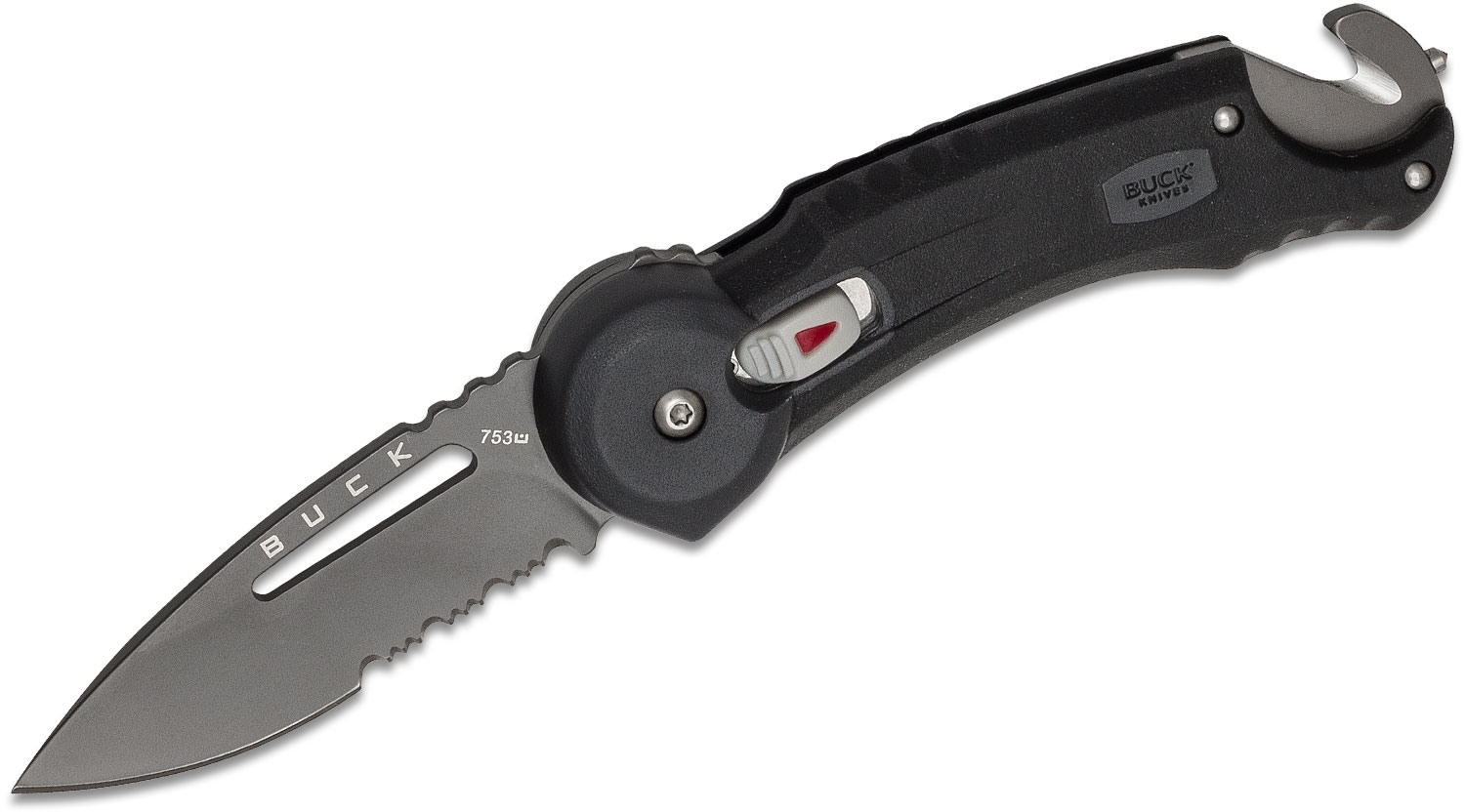 Reviews and Ratings for Buck Knives Redpoint Rescue Black Handle 2.75 ...