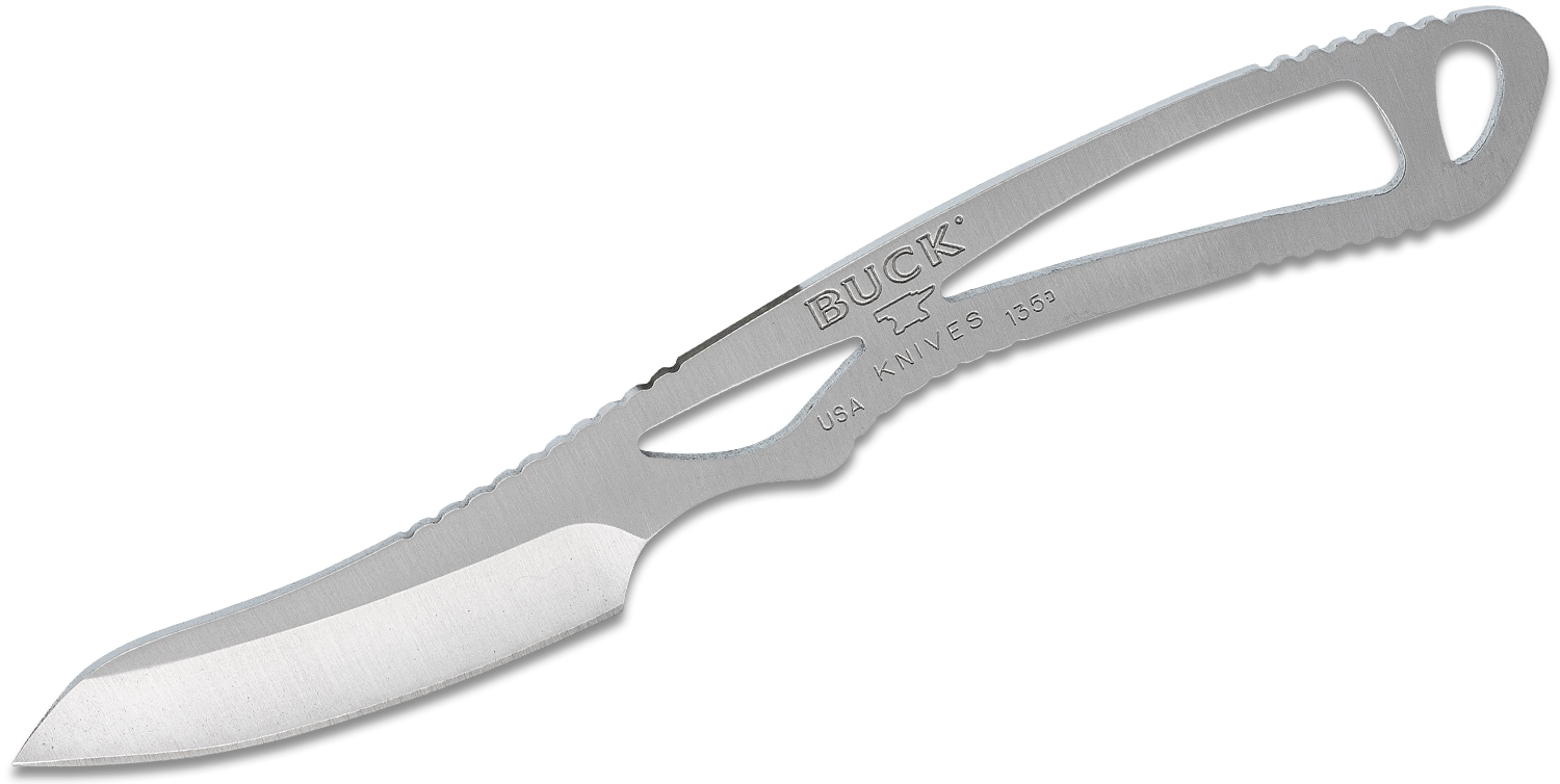 Buck 135 Paklite Caper Caping Knife 2.5" Satin Blade, Black Nylon ...
