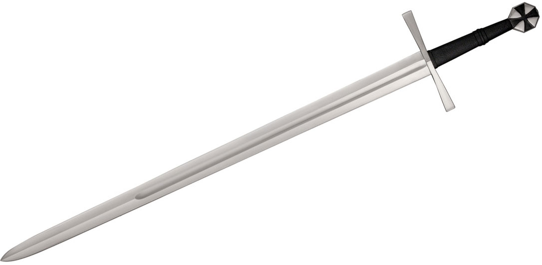 Legacy Arms Teutonic War Sword 36" Double Edged Blade, Leather Wrapped ...
