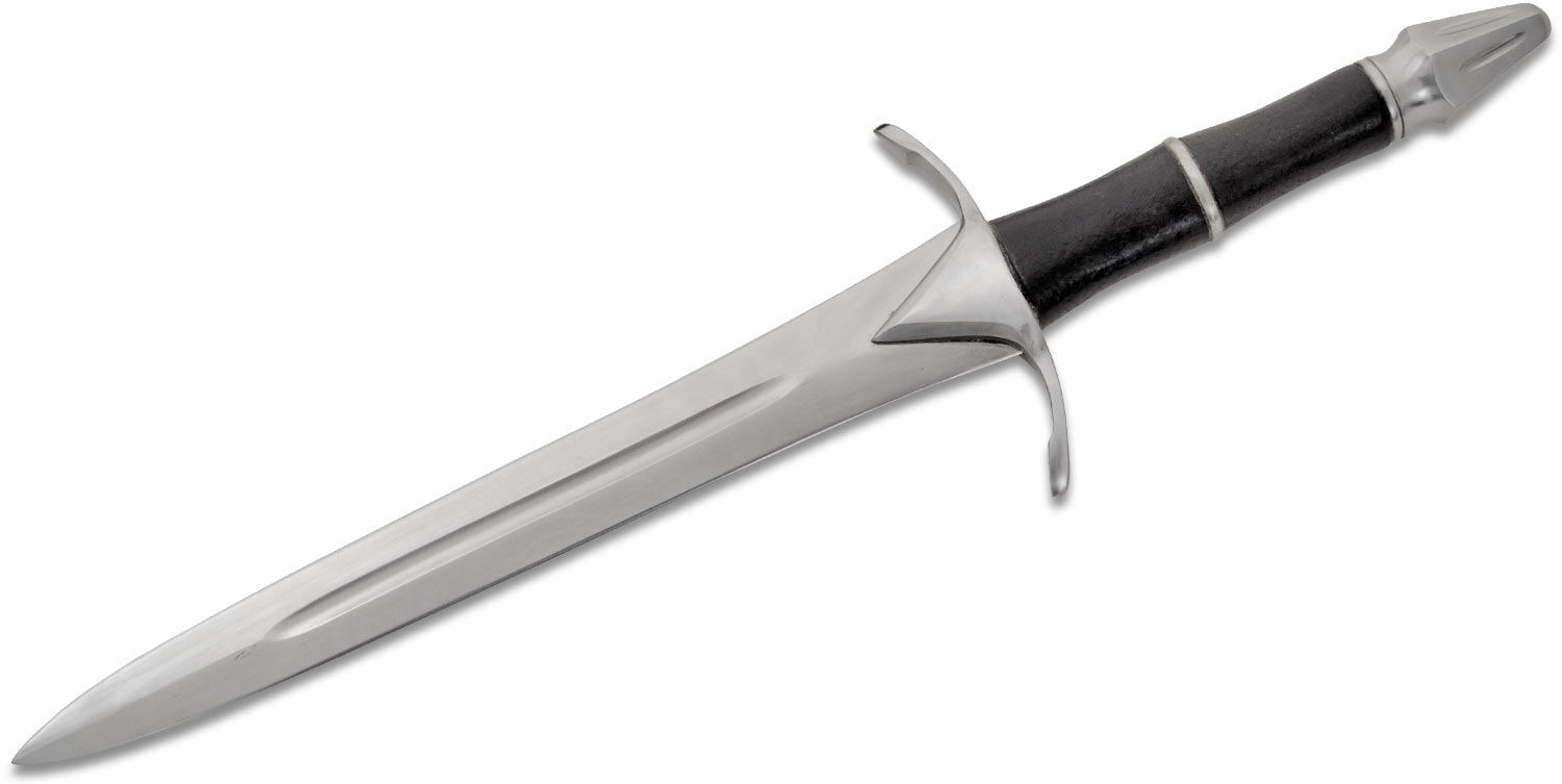 Legacy Arms Ranger Dagger 10" Double Edge Blade, Leather Wrapped Wood ...