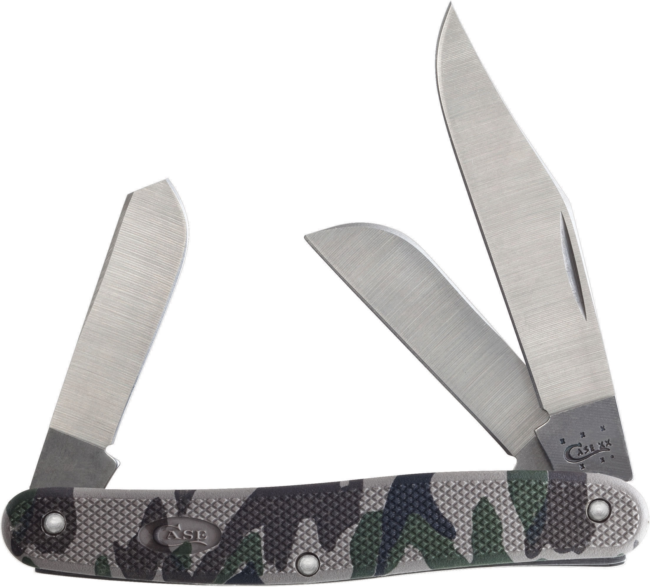 Case Camo Case Caliber Stockman 3-7/8" Closed (LT347 SS) - KnifeCenter ...
