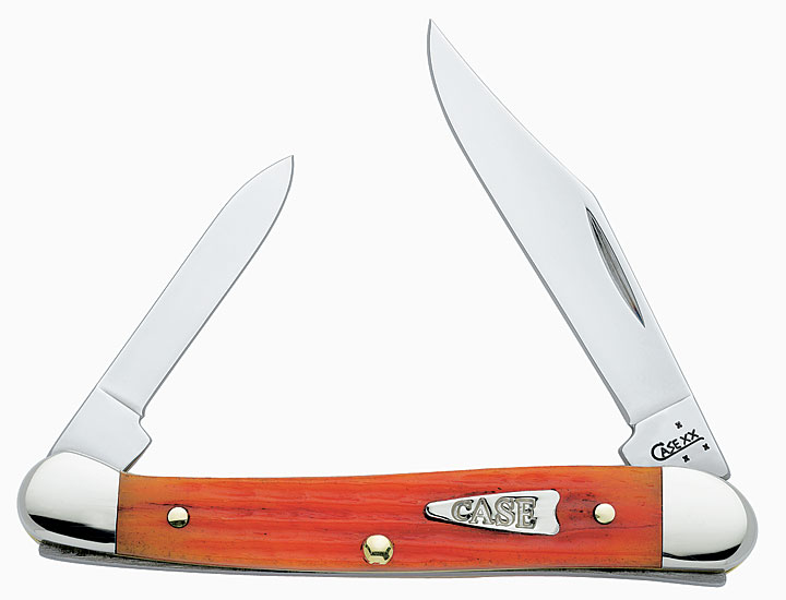 Case Tangerine Orange Bone Mini Copperhead 3-1/8" ('109 62109X ...