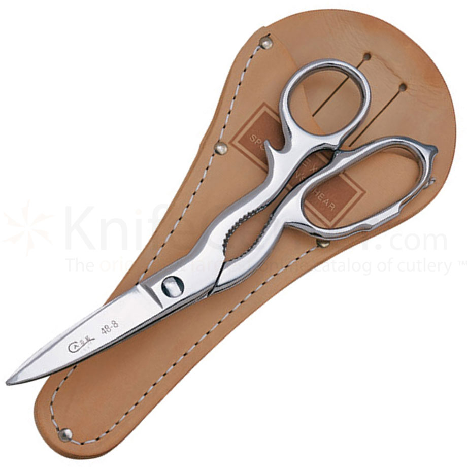 Case Knives Multi-Purpose Sportsman Shears 8-1/4" Overall, Leather ...