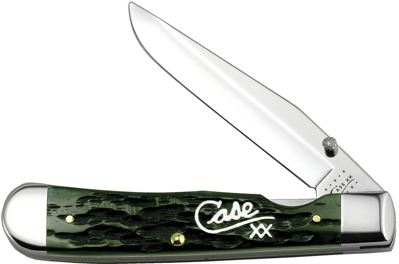 Reviews and Ratings for Case Silver Script Hunter Green TrapperLock 4-1 ...