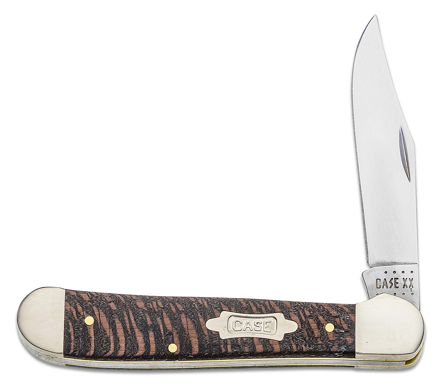 Case Smooth Black Sycamore Copperhead 3.88" Closed (7149 SS ...
